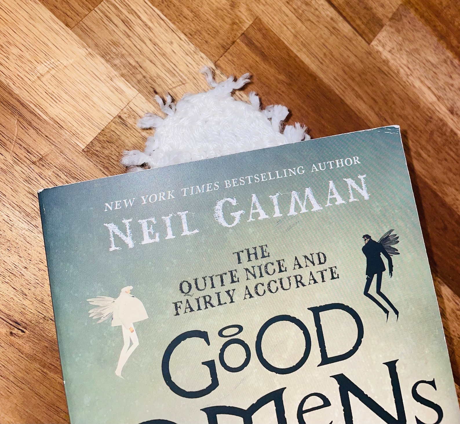 Good Omens Crowley Aziraphale Bookmarks - Etsy