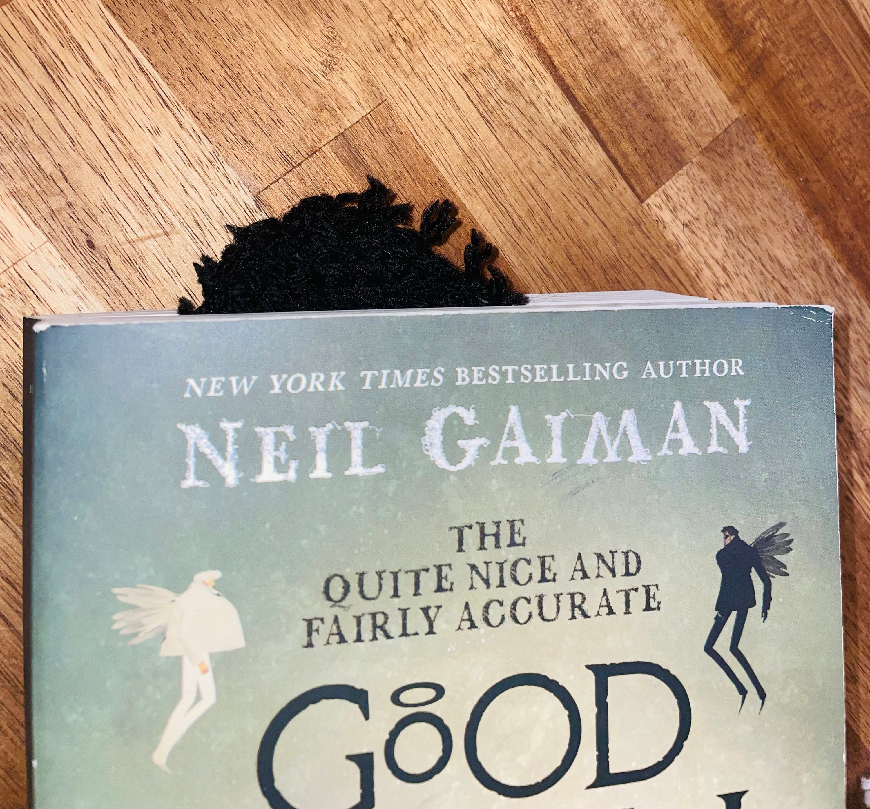 Good Omens Crowley Aziraphale Bookmarks - Etsy