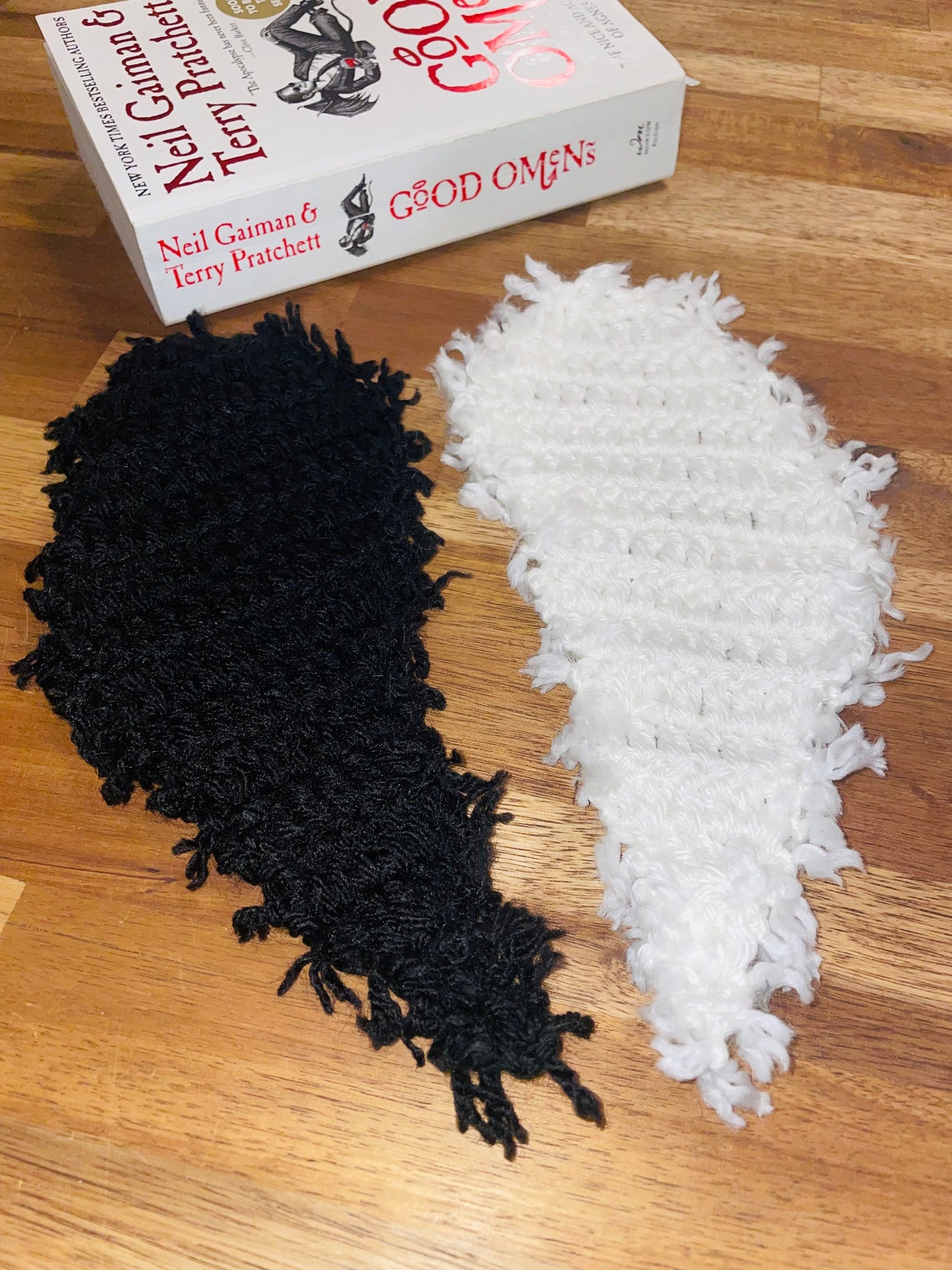 Good Omens Crowley Aziraphale Bookmarks - Etsy