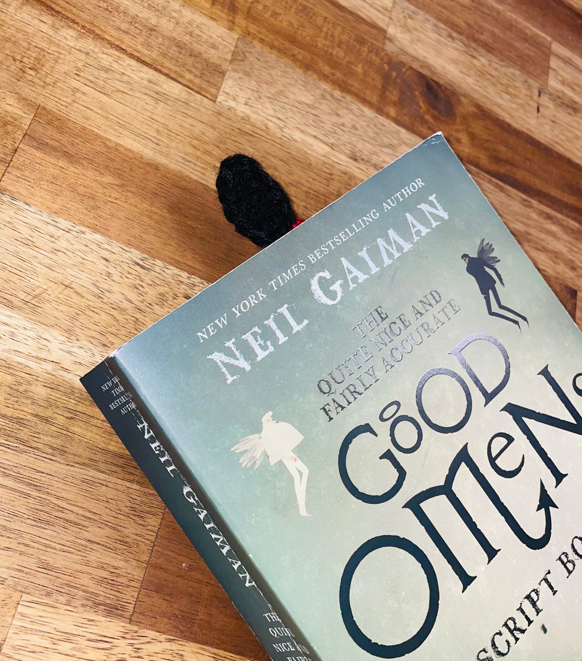 Good Omens Crowley Aziraphale Bookmarks - Etsy