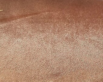 RUST VELVET Stretch Velvet Polyester Stretch Velvet Fabric by the Yard ...