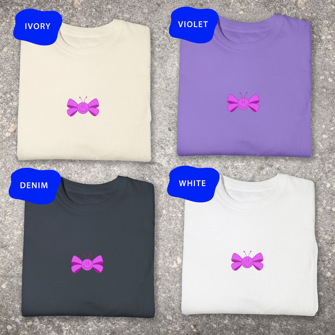 Butterfly Top Coquette Clothing Bow Sweatshirt Coquette Sweatshirt ...