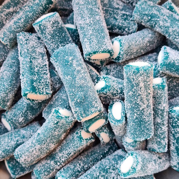 Blue Raspberry Rocketz Fizzy Blue Raspberry Pencil Bites - Etsy