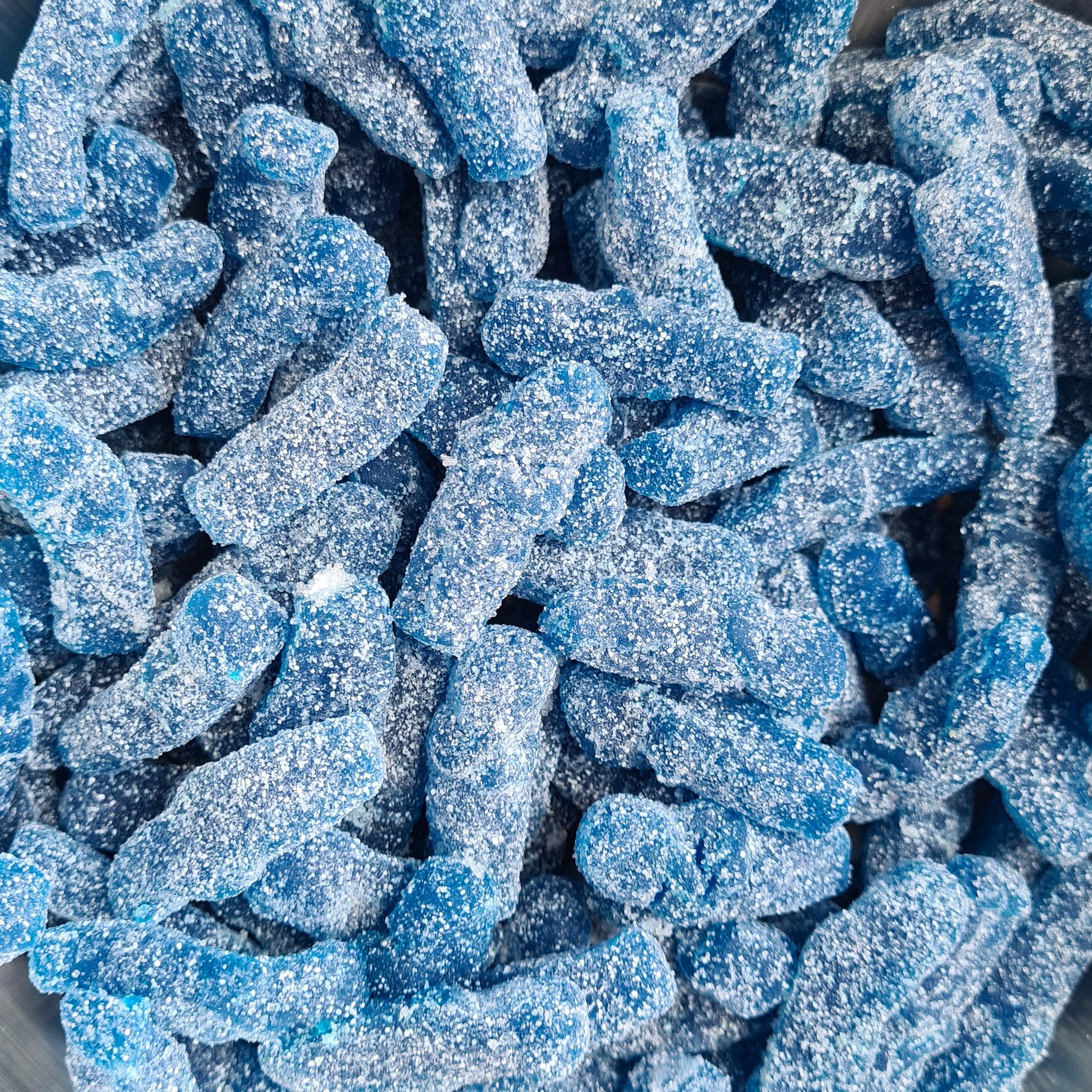 Fizzy Blue Jelly Babies -blue Sweets - Blue Mix- Blue Party - Sweet ...
