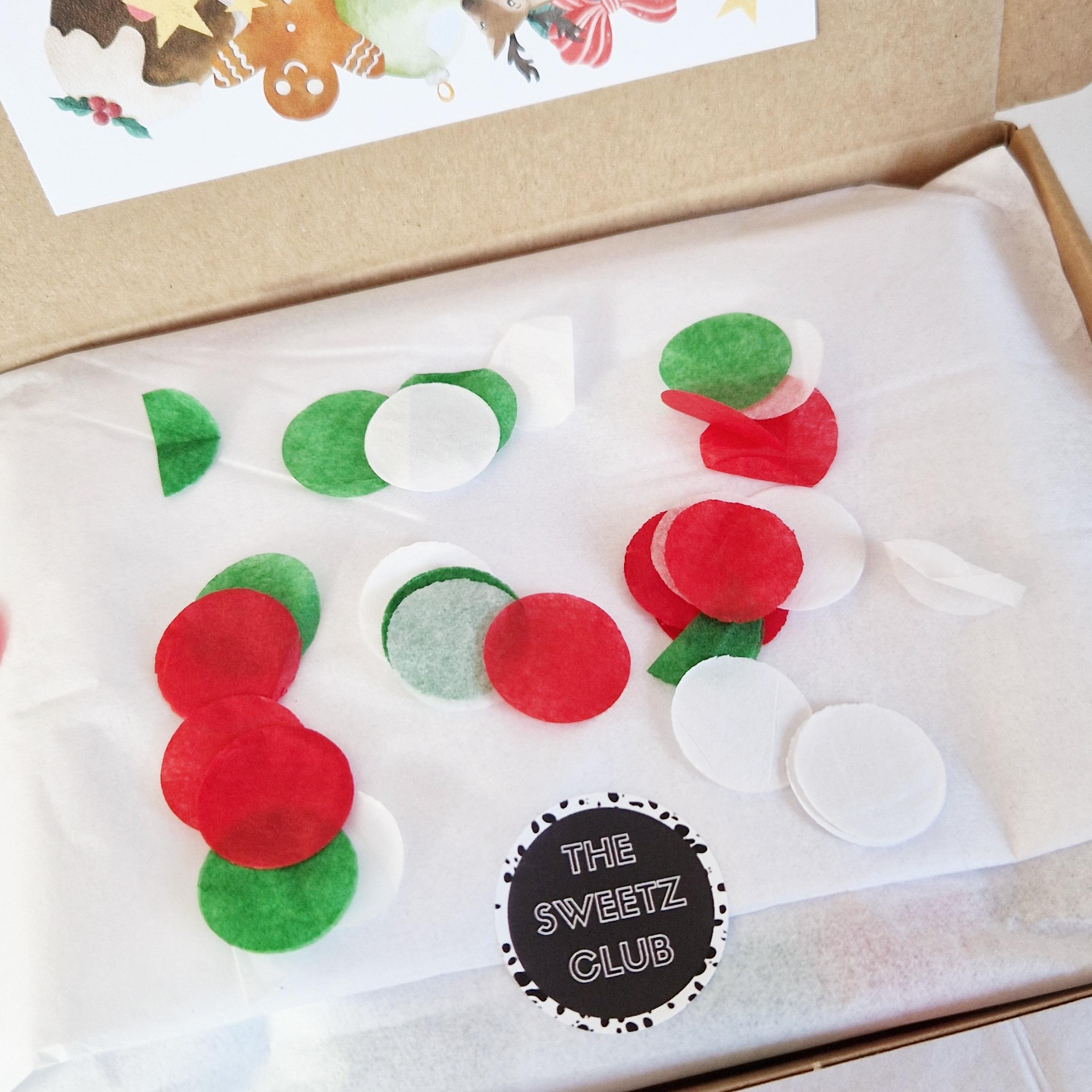 Personalised Christmas Sweet Box - Sweet Hamper - Christmas Treat Box ...