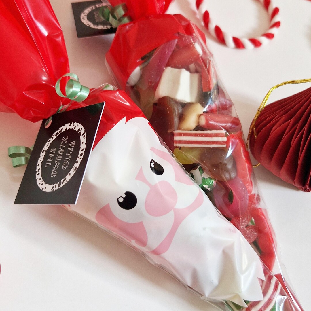 Large Santa Sweet Cone - Christmas Sweets - Stocking Filler - Christmas ...
