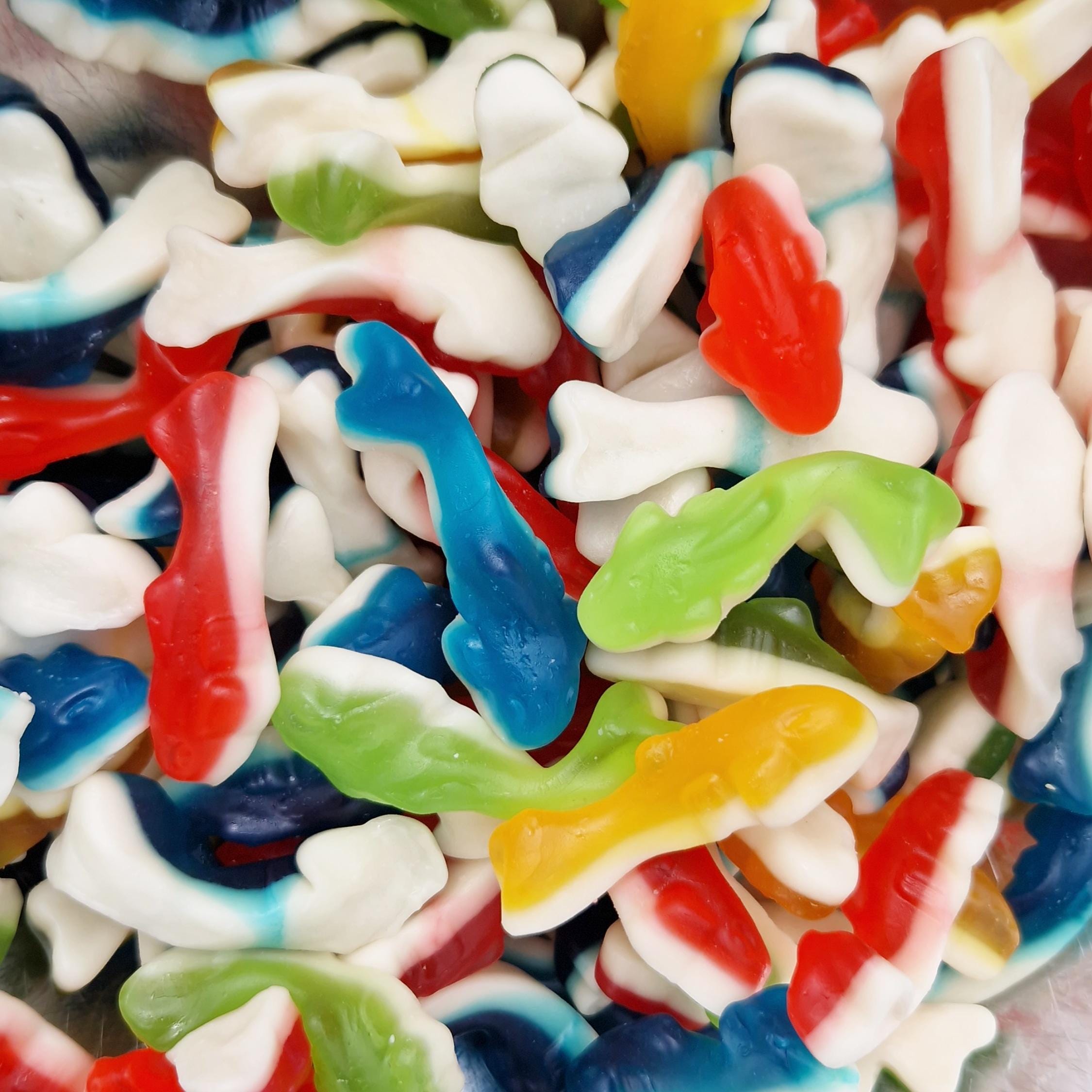 Gummy Sharks - Shark Sweets - Gluten Free Sweets - Rainbow Sweets - Non ...