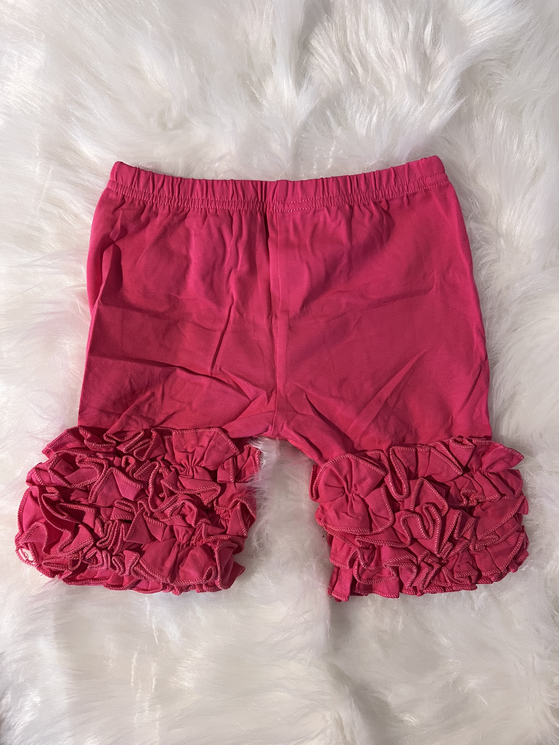 Hot Pink Icing Ruffle Shorts - Etsy