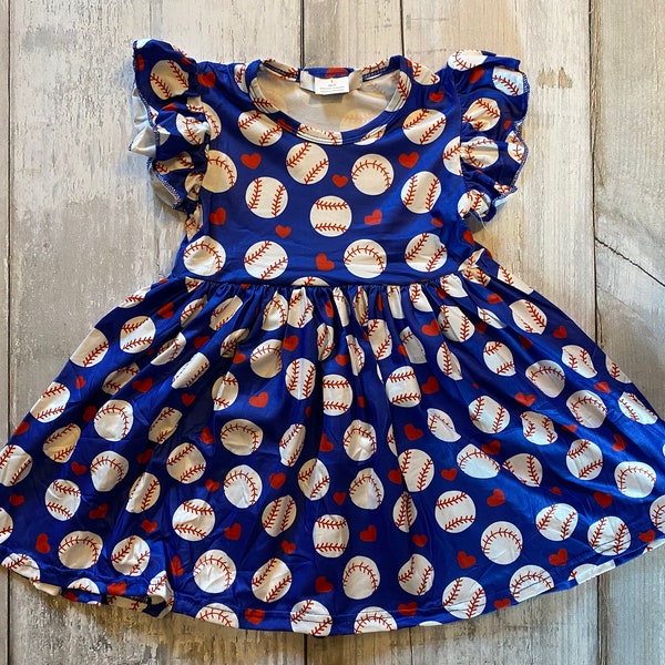 Baseball Dress - Etsy