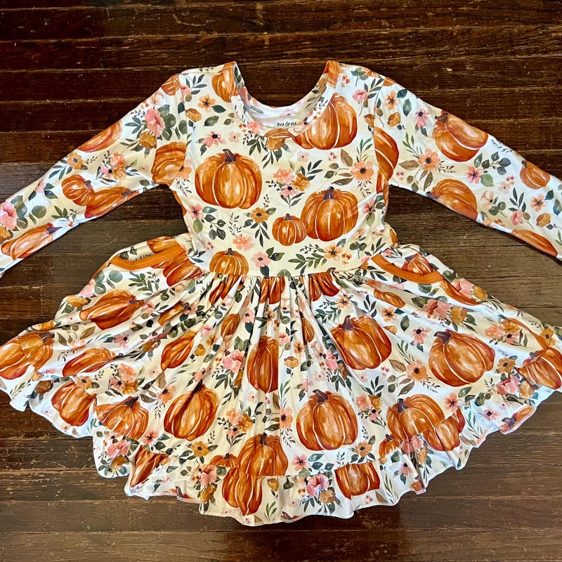 Fall Toddler Dress - Etsy