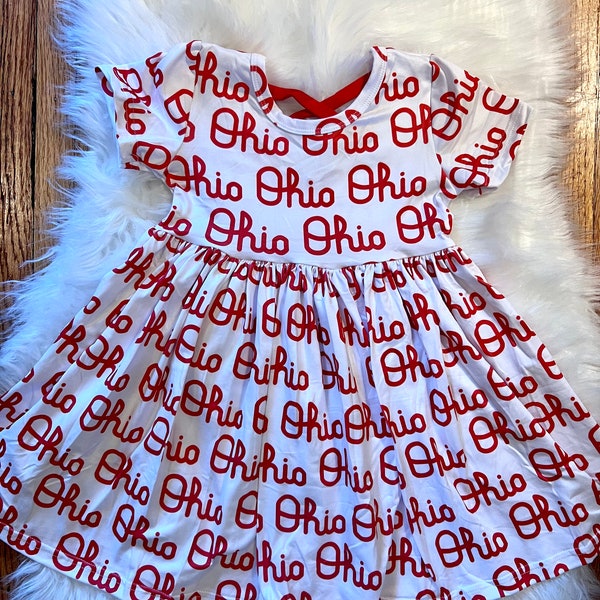 Ohio State Cheerleader Outfit - Etsy