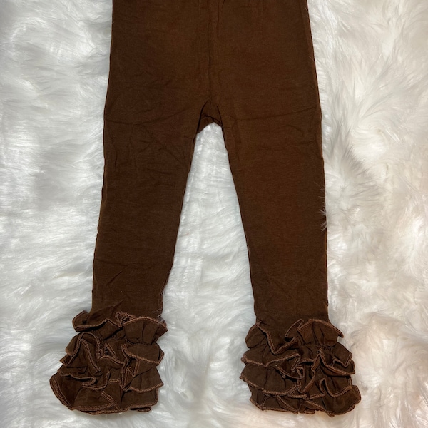 Ruffle Leggings - Etsy
