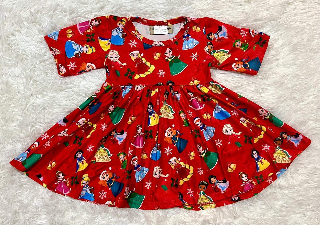 Christmas Princess Twirly Dress - Etsy