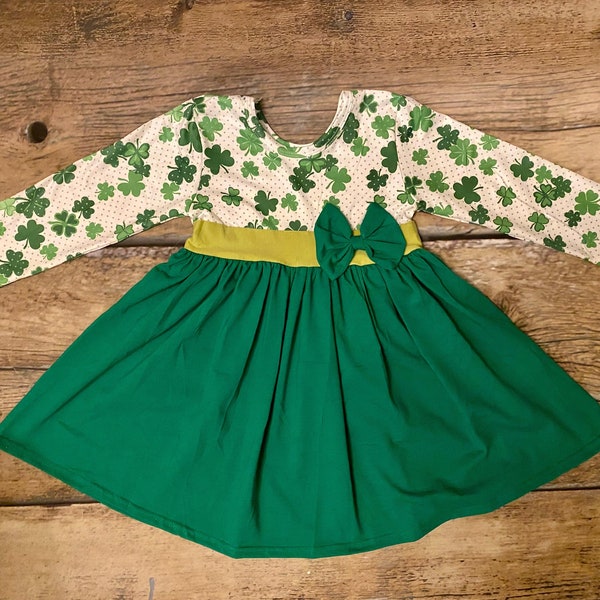 Green Shamrock Dress - Etsy