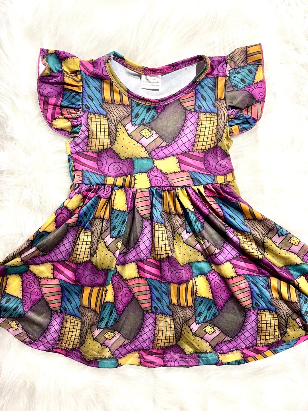 Sally Patch Twirly Dress - Etsy