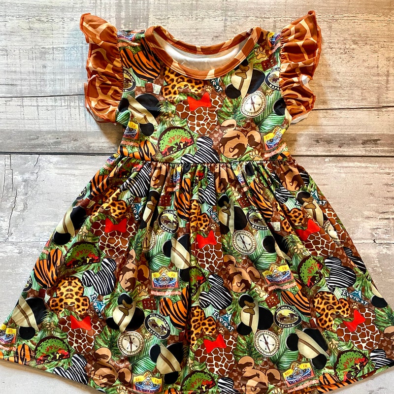 Animal Print Dress - Etsy