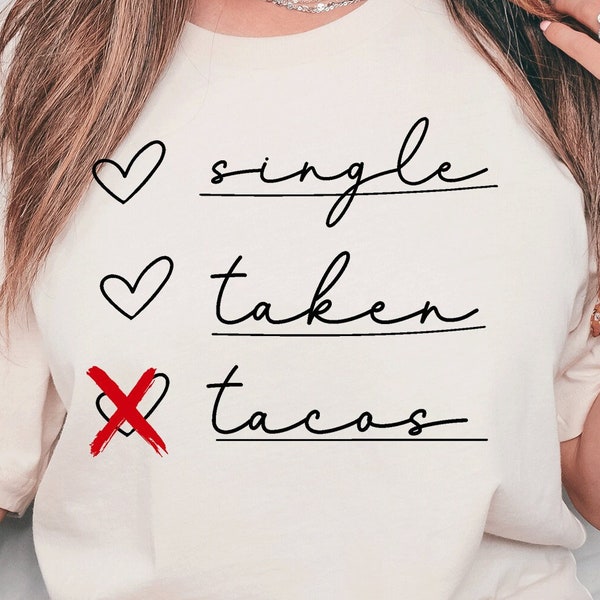 Taco Valentine Svg - Etsy