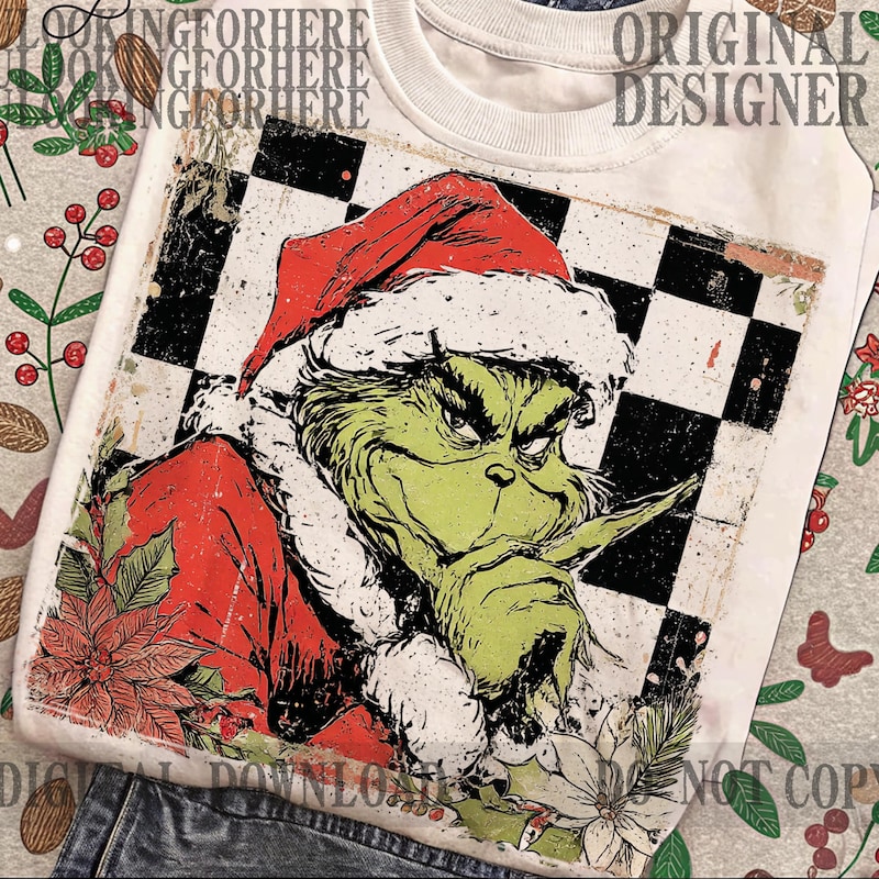 Grinch Border - Etsy
