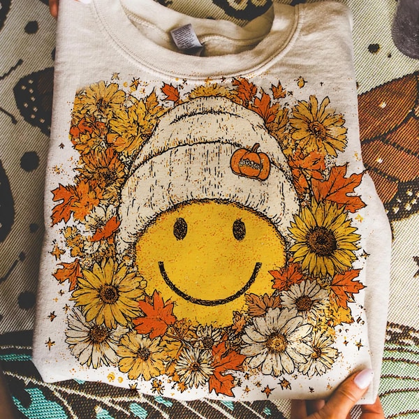 Preppy Smiley Face - Etsy