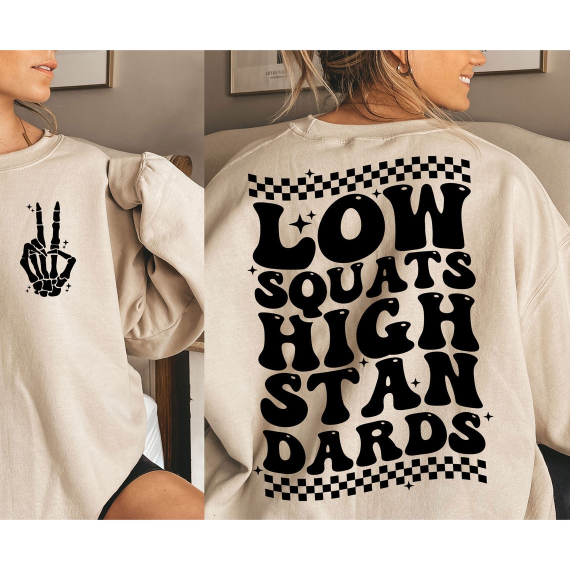 Low Squats High Standards Svg Cut File Funny Workout Shirt Etsy