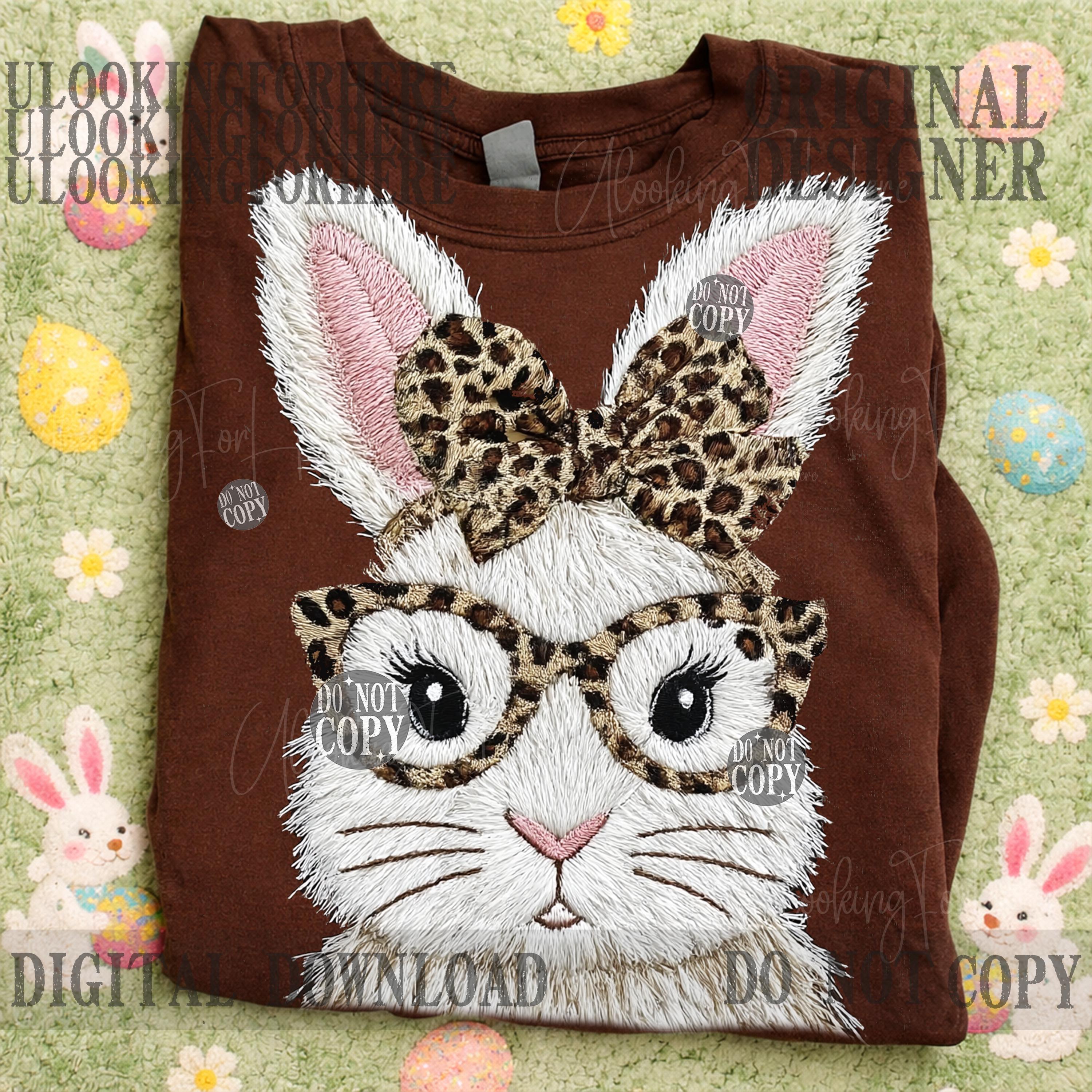 2png Leopard Easter Bunny Png | Leopard Print PNG | Easter Aesthetics ...