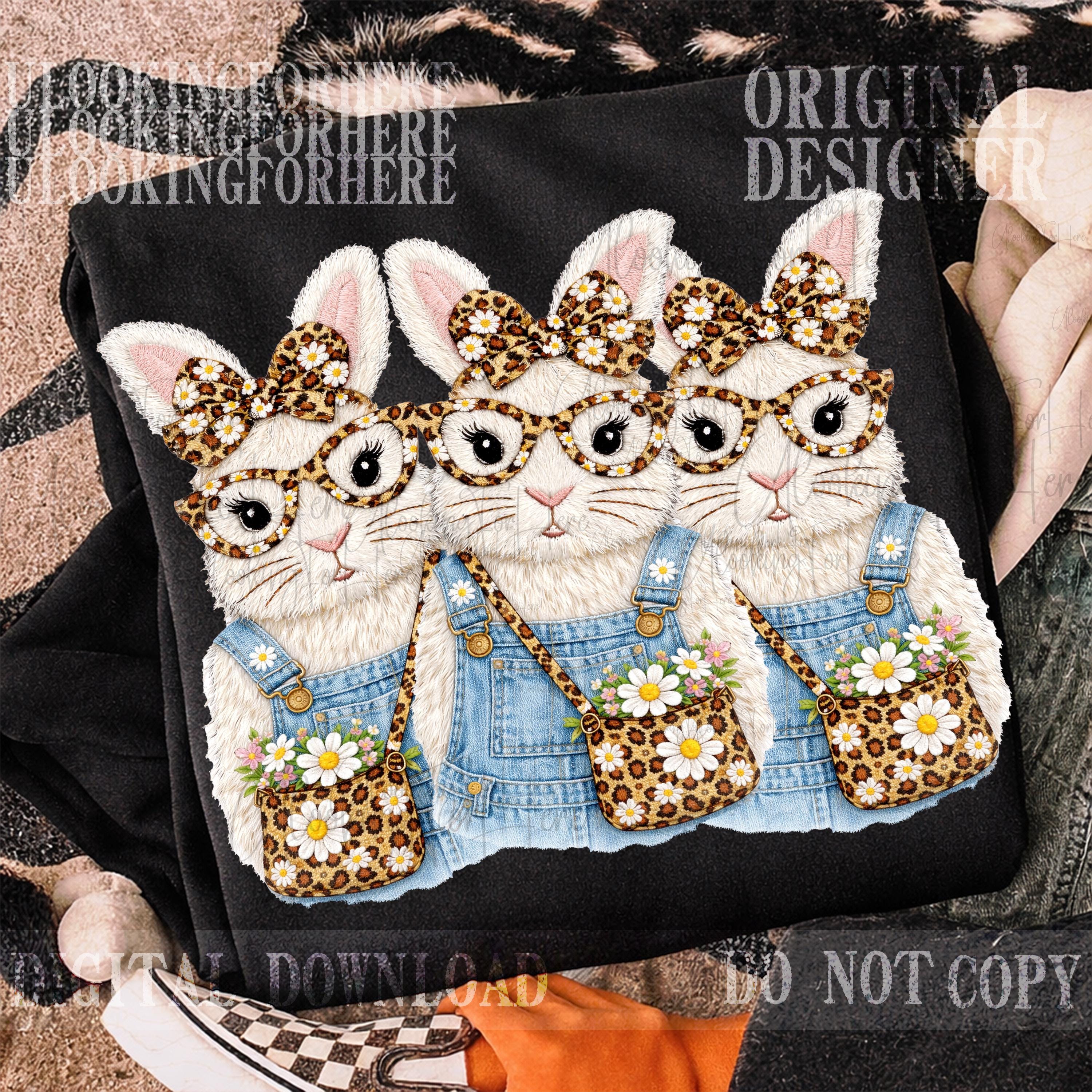 2png Leopard Easter Bunny Png | Leopard Print PNG | Easter Aesthetics ...