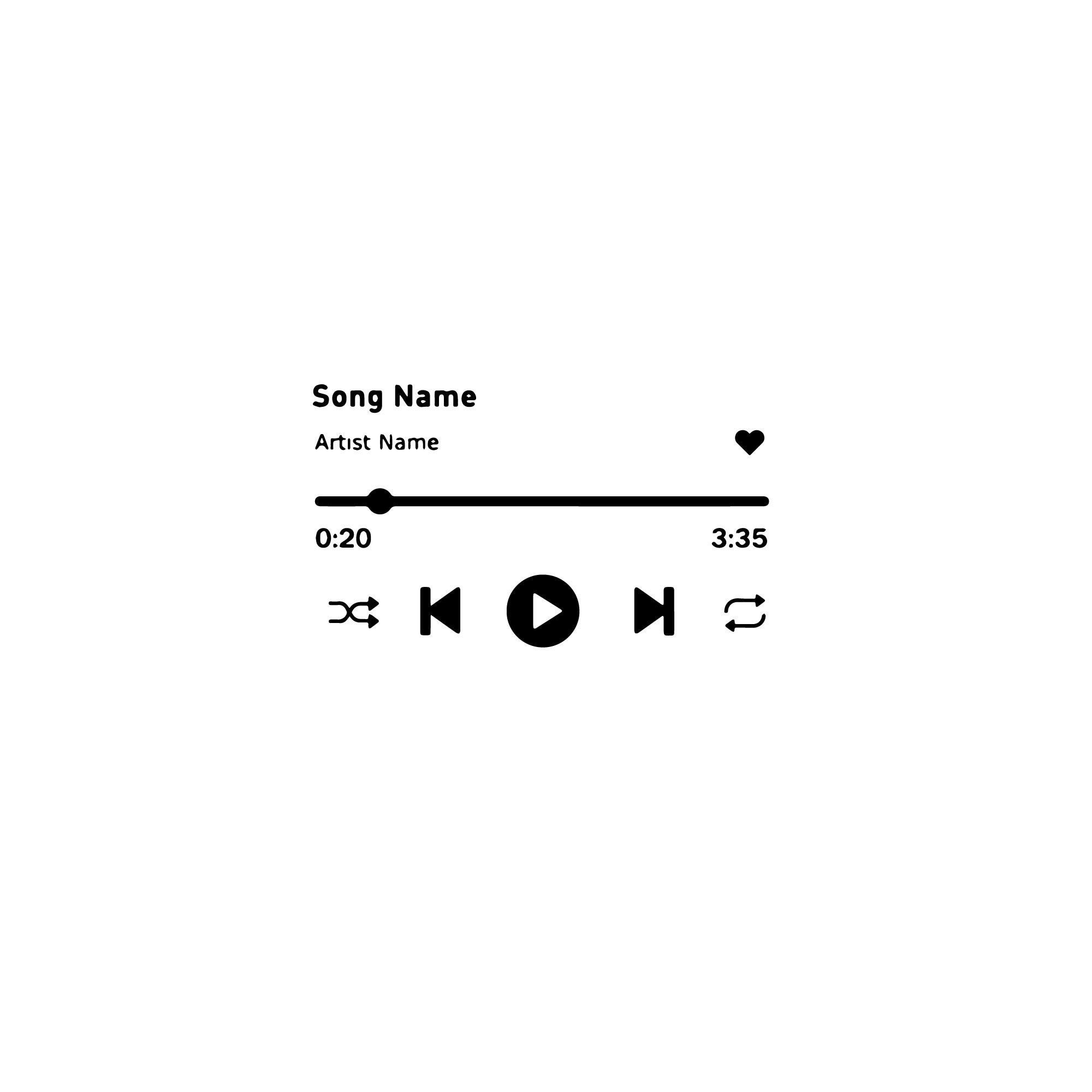Audio Control Buttons SVG Music Player SVG File-personel - Etsy Audio Control Buttons SVG Music Player SVG File-personel - Etsy