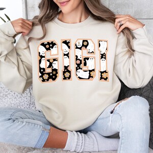 Retro Halloween Gigi PNG, Retro Halloween Gigi PNG, Groovy Halloween ...