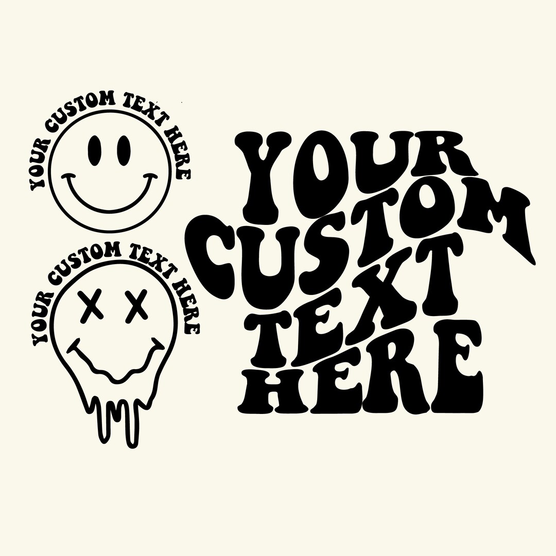 Custom Wavy Text Svg, Custom Wavy Letters Svg, Custom Wavy Font Svg ...