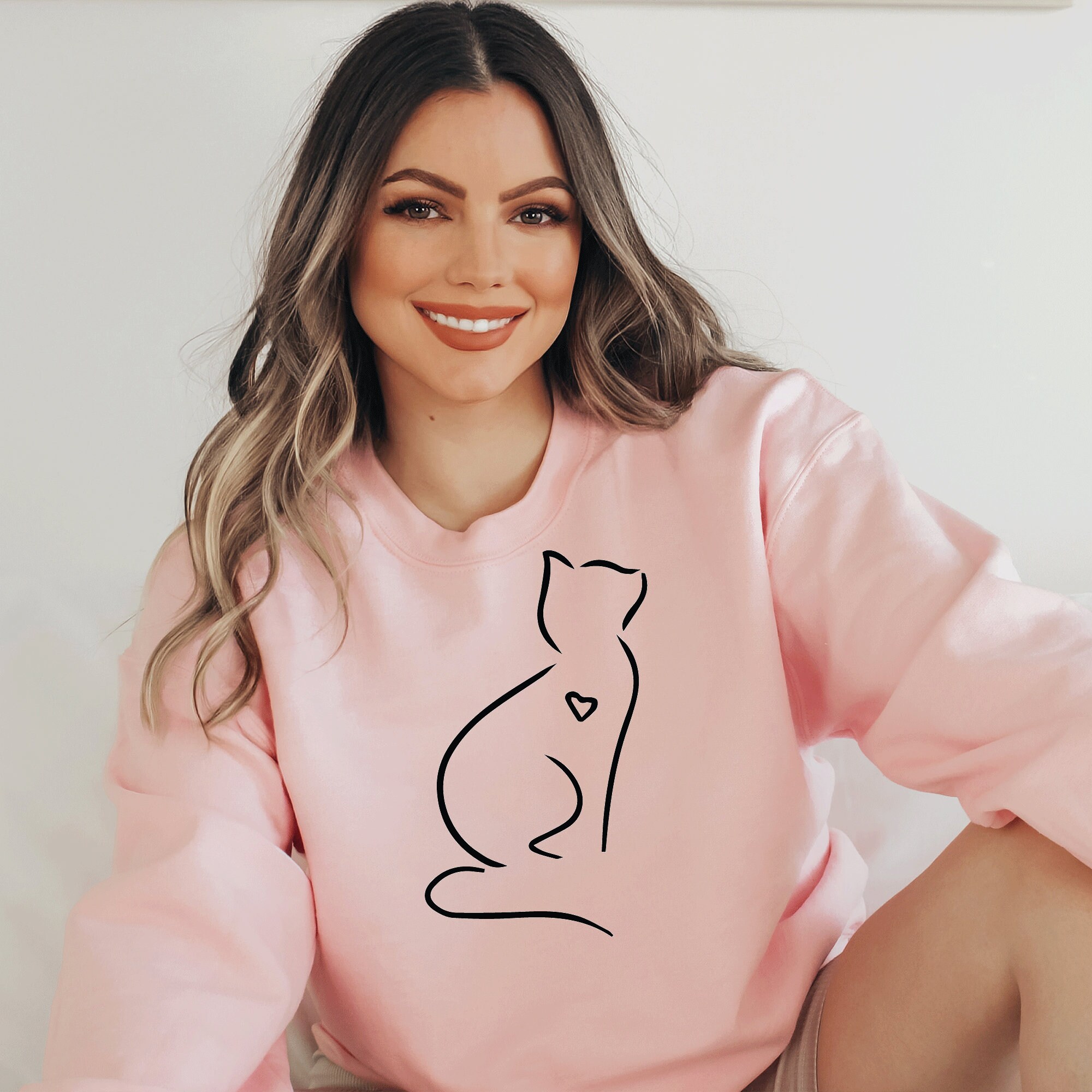 Cat Line Artcat Bundle Svgcat Svgkitty Svgcute Cat SVG - Etsy