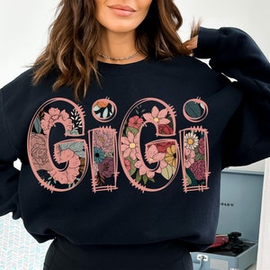Floral Gigi Png, Gigi Flower Png, Mama Flower Png, Gigi Floral, Grandma ...