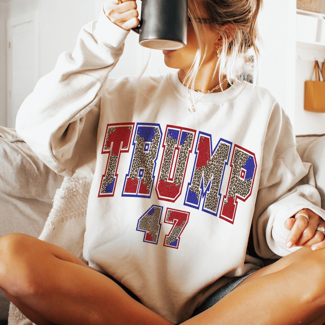 Leopard Glitter Trump 47 Png, Trump President Png, Trump 2024 Supporter ...