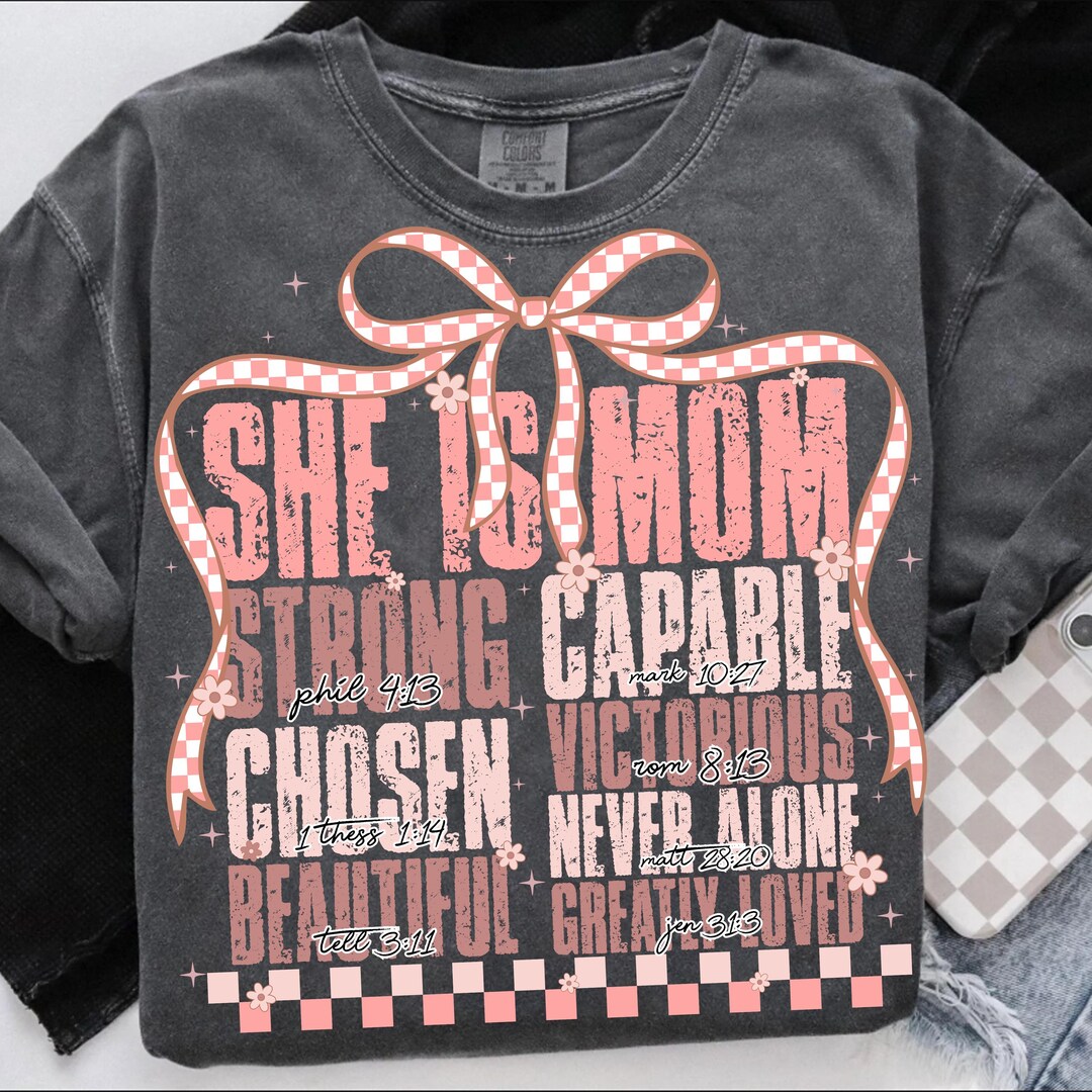 She is Mom Svg PNG, Flower Mom Png, Blessed Mom Png, Mom Png, Mom Shirt ...