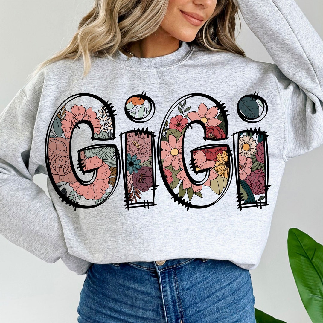 Floral Gigi Png, Gigi Flower Png, Mama Flower Png, Gigi Floral, Grandma ...