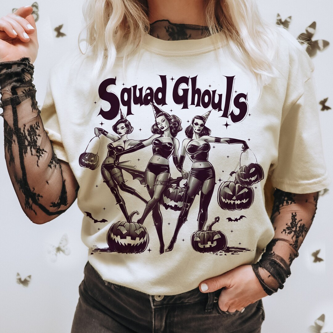 Squad Ghouls Png, Retro Halloween Png, Trending Png, Gothic Png, Gothic ...