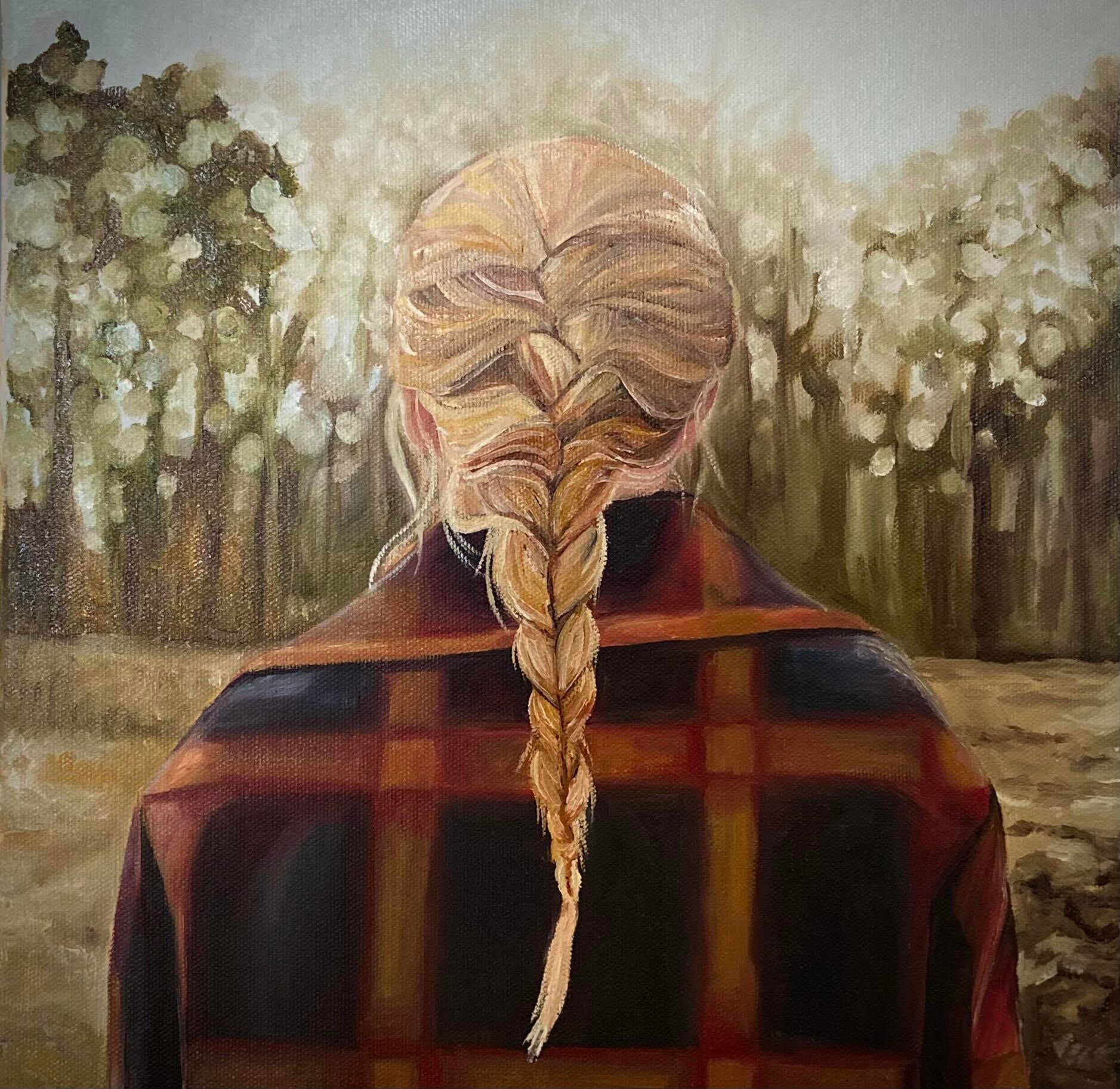 Evermore Taylor Swift Oil Painting, Taylor Swift Wall Art, Evermore ...