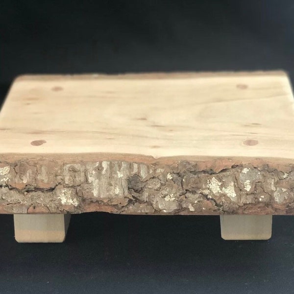Live Edge Wood Riser - Etsy