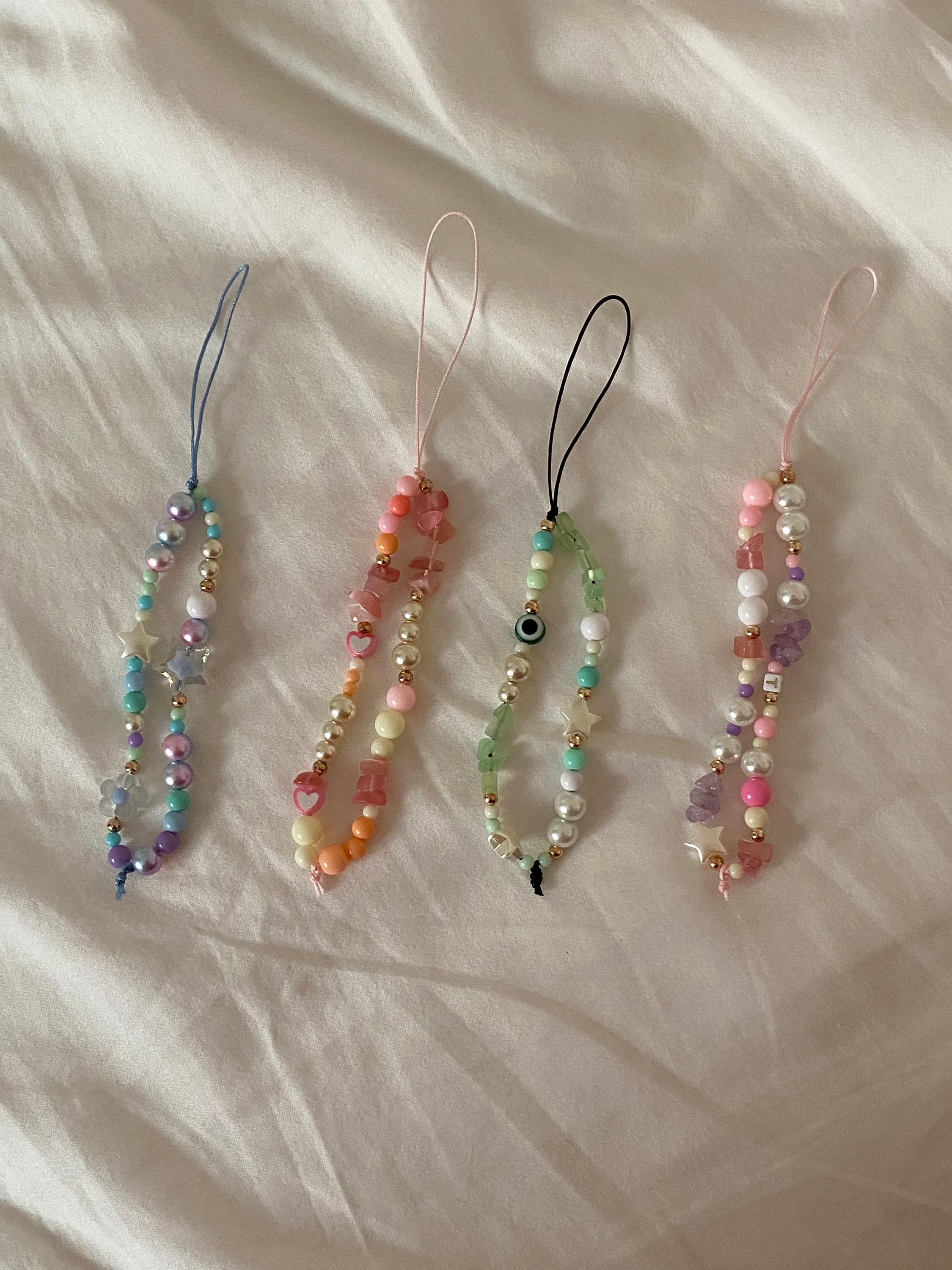 Cute Beaded Phone Straps/charm - Etsy