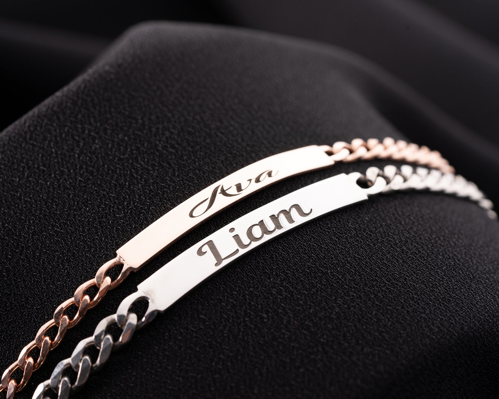 Personalized Couple Bracelets Custom Matching Bracelets for - Etsy