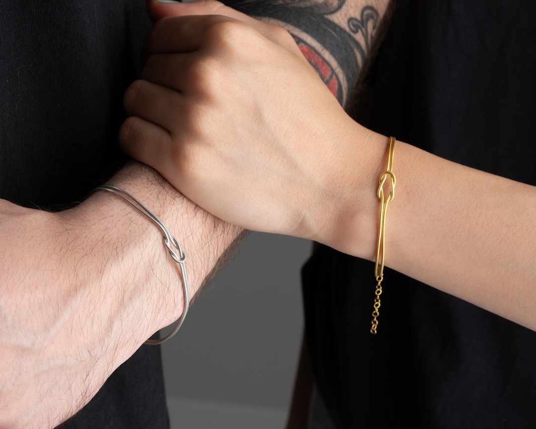 Love Knot Matching Bracelet Set, Friendship Infinity Bracelets for ...