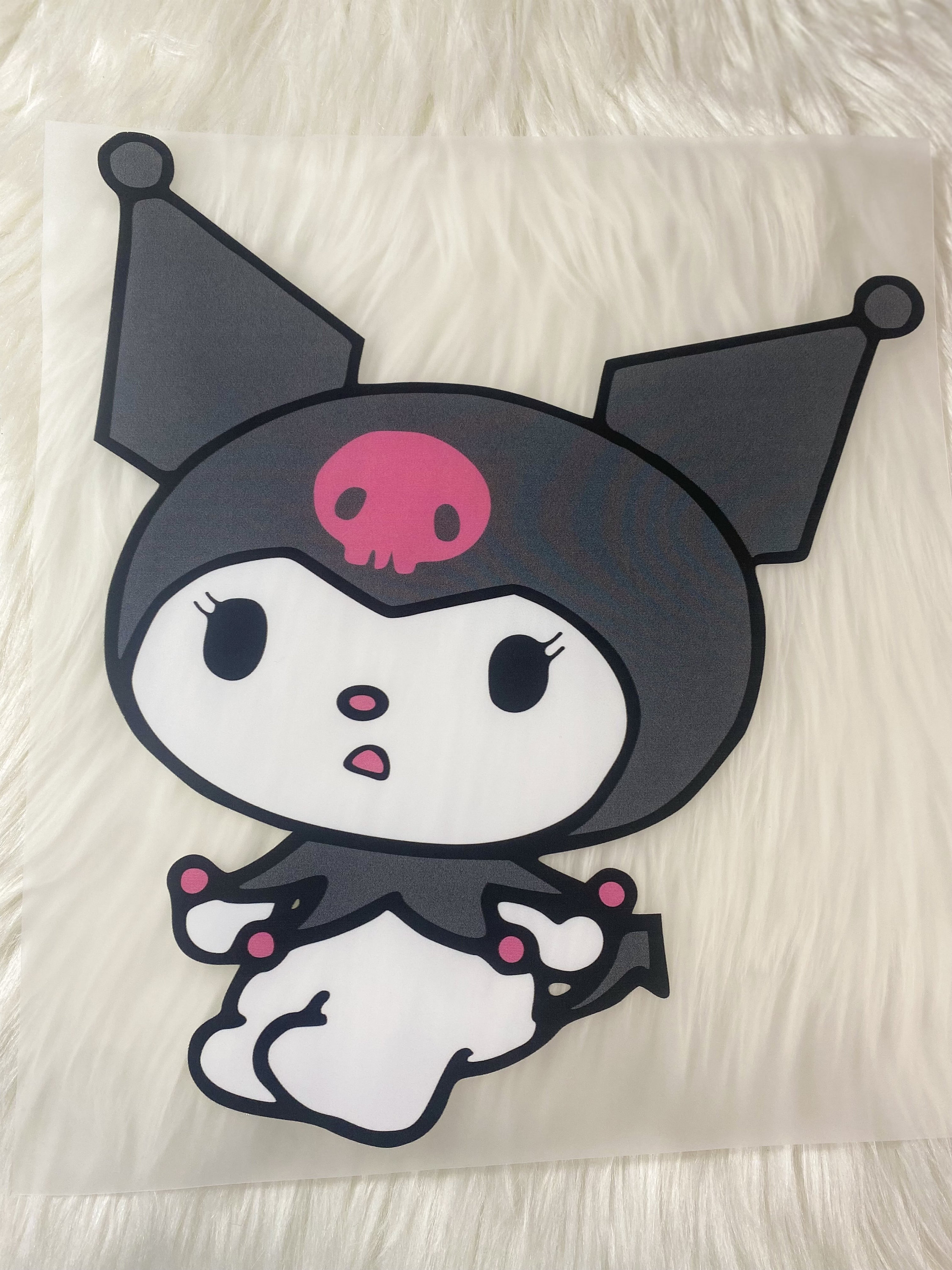 Kuromi Uv Dtf Heat Transfer Etsy