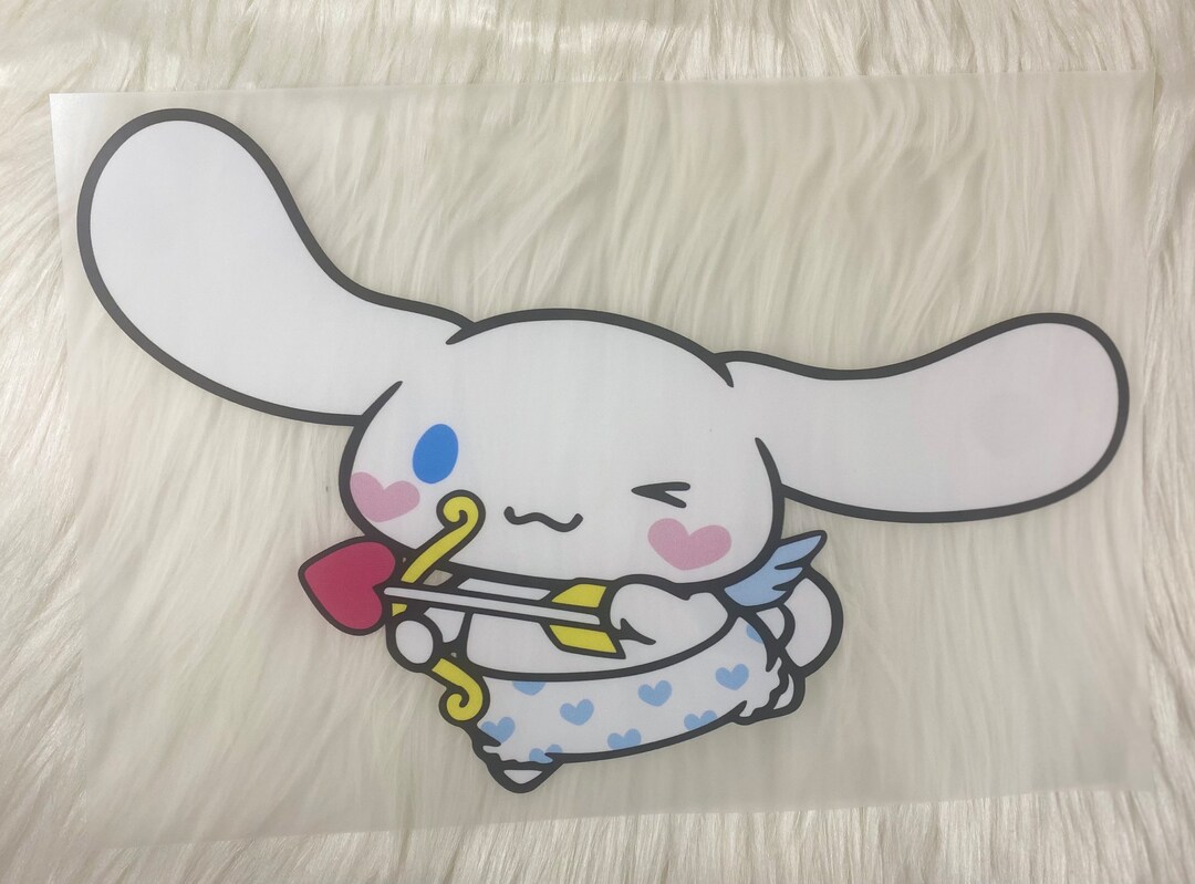 Cupid Cinnamoroll UV DTF Heat Transfer - Etsy Canada
