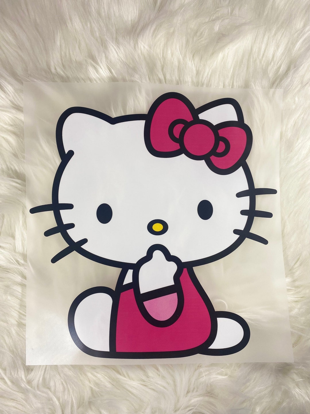 Hello Kitty UV DTF Heat Transfer - Etsy