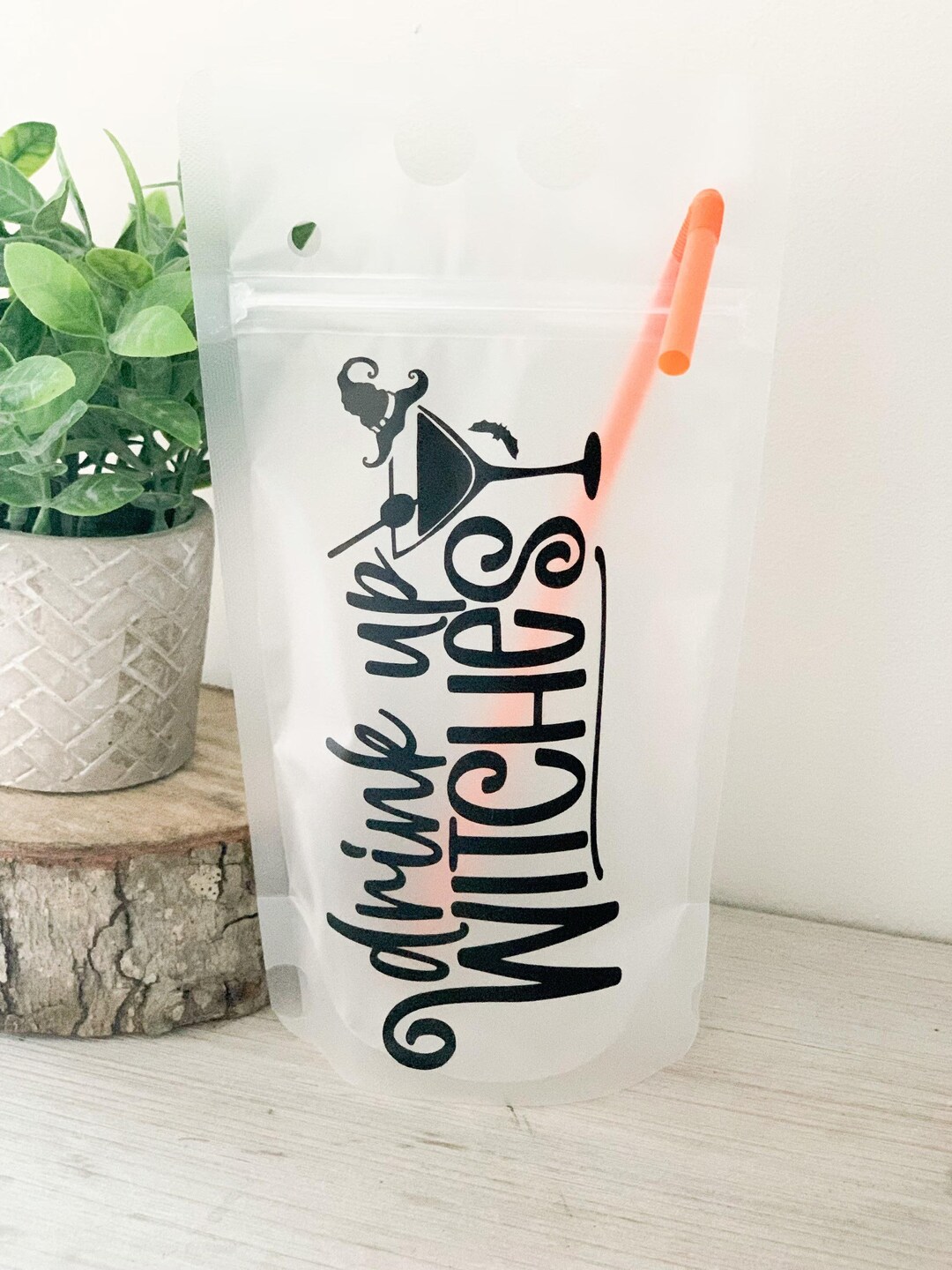 Halloween Juice Pouches | Adult Juice Pouches | Halloween Drinks - Etsy
