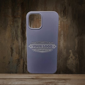 Custom Logo on Phone Case - Etsy