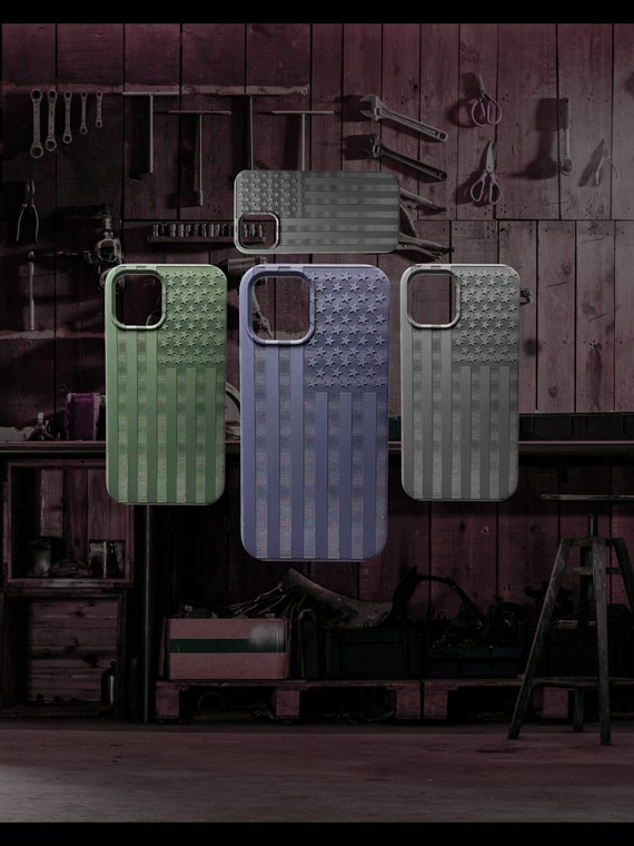 American Flag Phone Case. Laser Cut in USA - Etsy