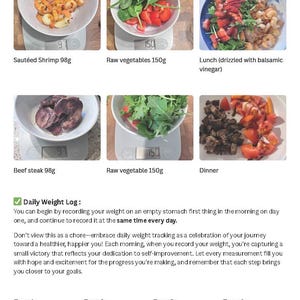7-day Weight Loss Meal Plan: Healthy Recipes & Shopping List (PDF ...