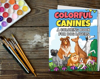 Animal Coloring Book Digital Coloring Book PDF Download for Kids Kids ...