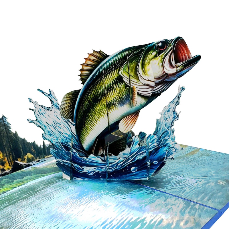 Bass Birthday Cards - Etsy