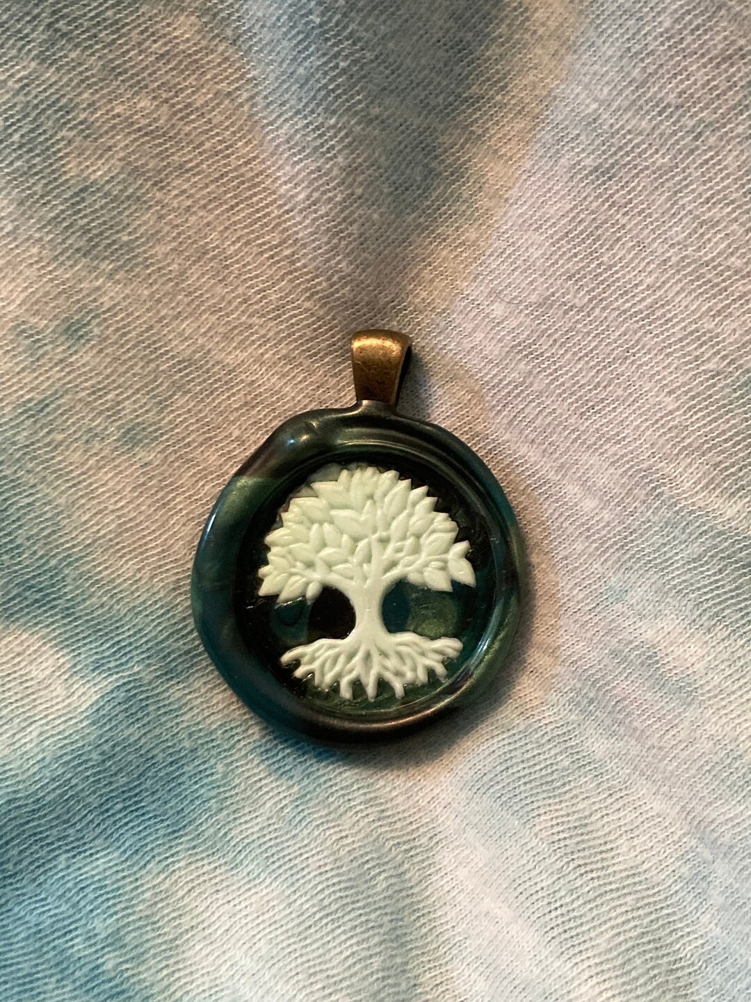 Wax Seal Pendant - Tree of Life - Etsy